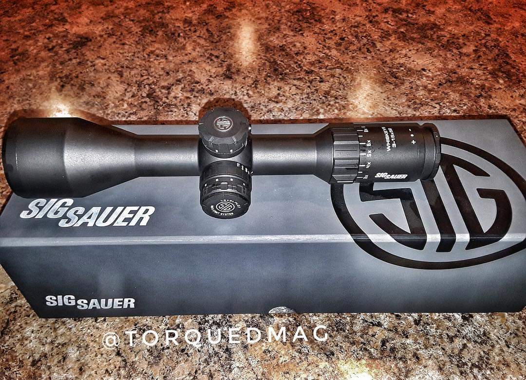 Sig Sauer’s Whiskey 5 series Scope, magnified clear as day. - Torqued ...