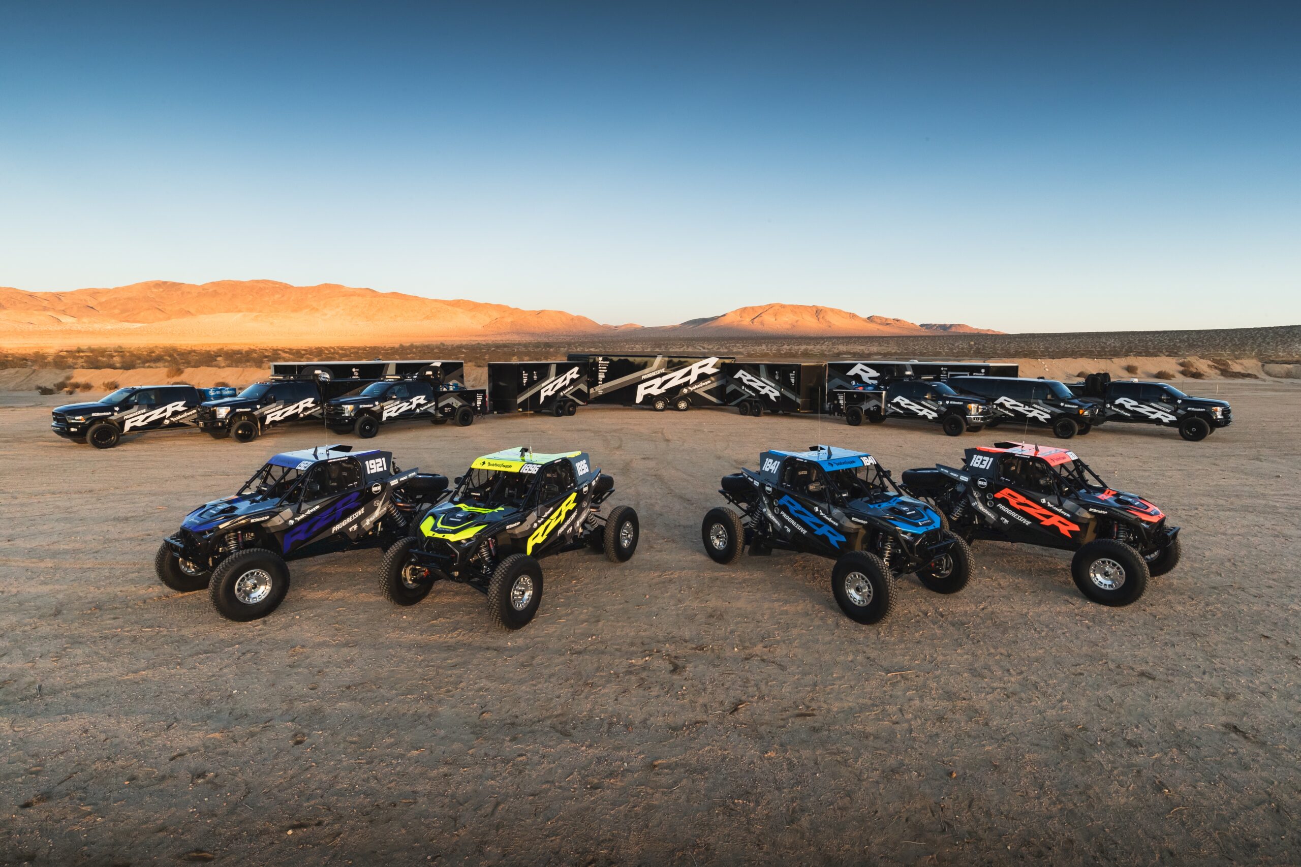 The RZR Factory Racing team is bringing its A-game with a stellar ...