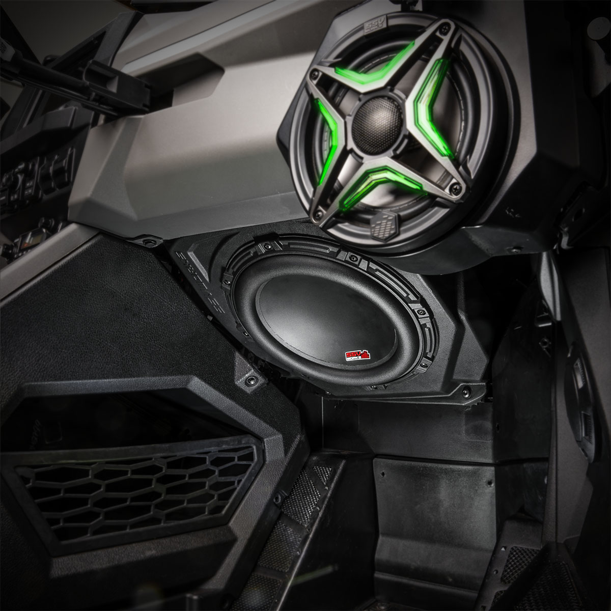 SSV Works Introduces Industry-First 10” Ported Under-Dash Subwoofer ...