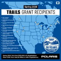 Polaris Announces Spring 2026 TRAILS GRANTS as Program Marks 20 Years ...